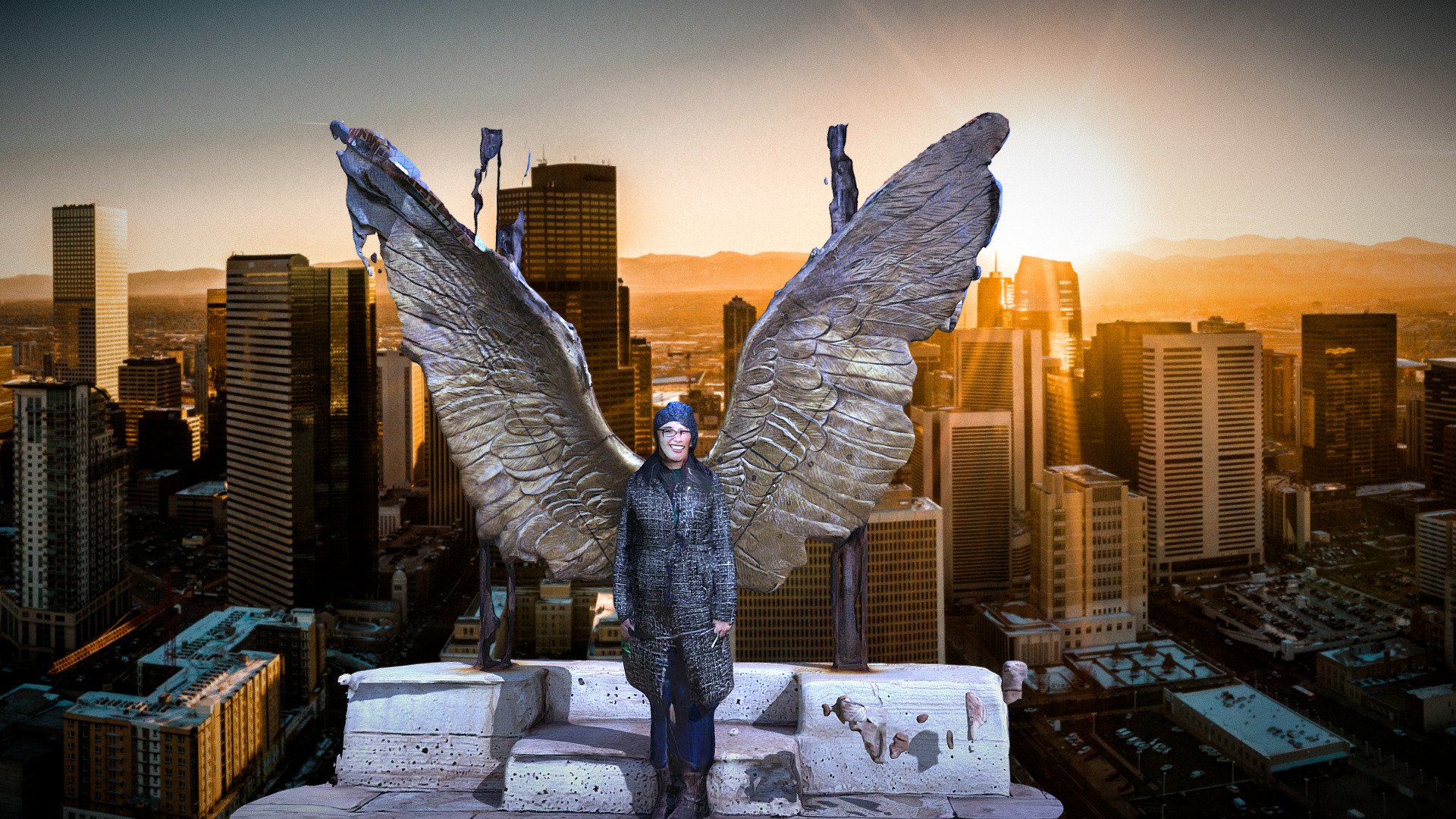 Jenn | Downtown Denver - Download Free 3D model by dronepros [189c7ed ...