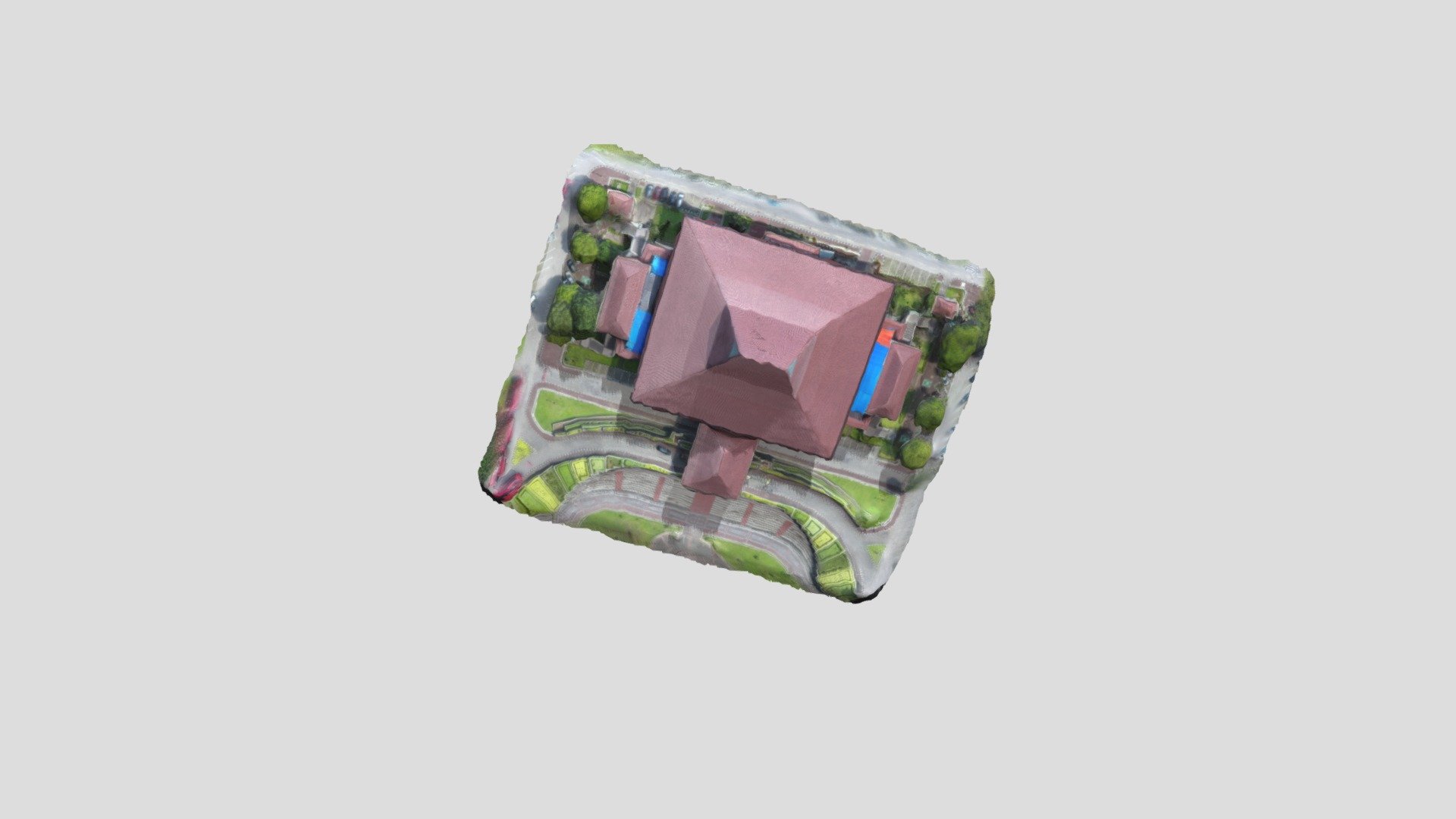 Gedung GSP - 3D model by wafiqkhoirunisa [18a0340] - Sketchfab