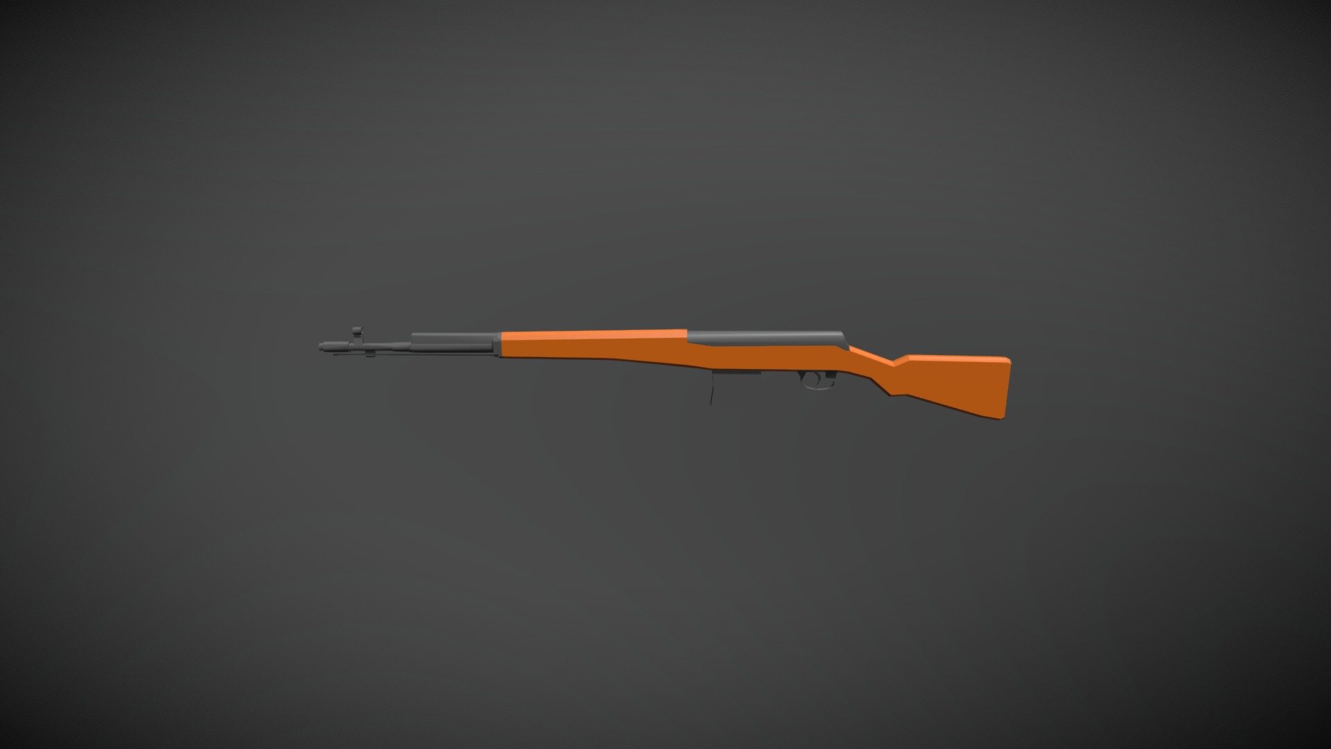 SVT-40 Low-Poly - 3D model by Shodanel (@Killex) [18a0afb] - Sketchfab
