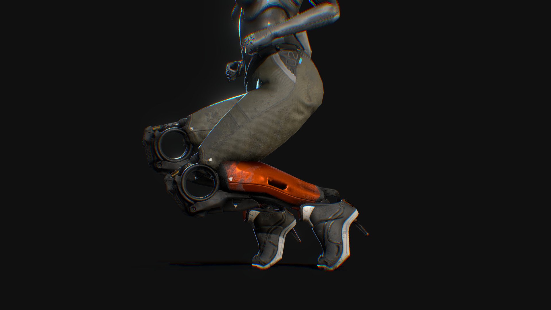 Leg mechanics - 3D model by JHS-Art (@Nidhoeggr) [18a222f] - Sketchfab