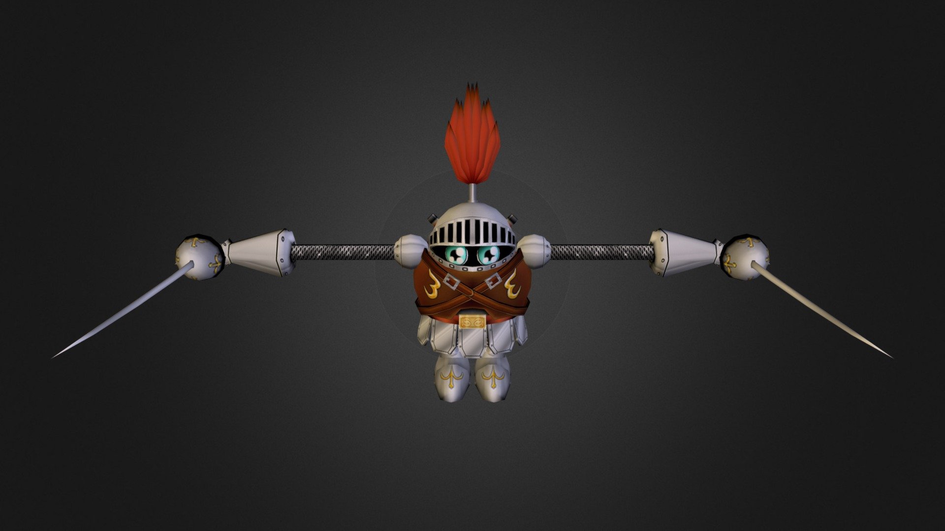PC Computer - Digimon Masters - Gladimon - 3D model by rogarmao ...