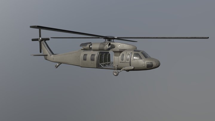 Helicopters 3D models - Sketchfab