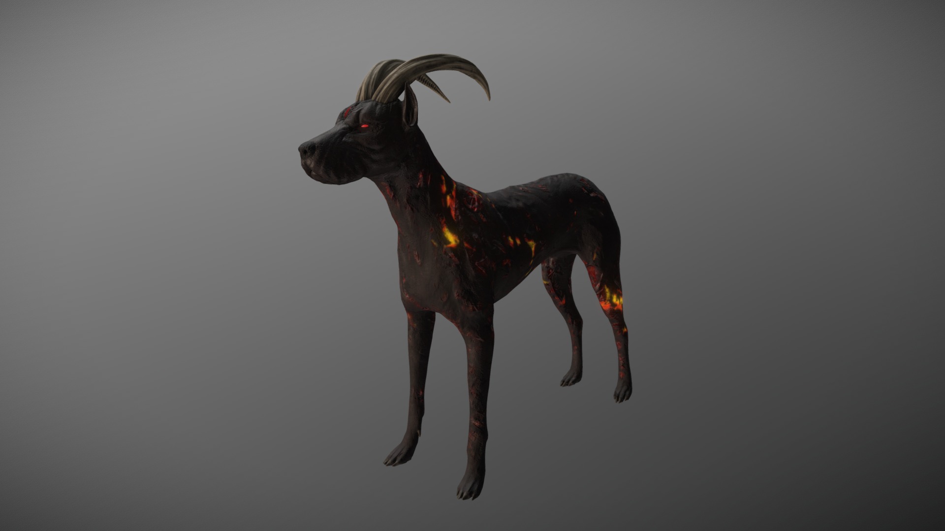 Hellhound - 3D model by hsilvahugos [18a5ae0] - Sketchfab