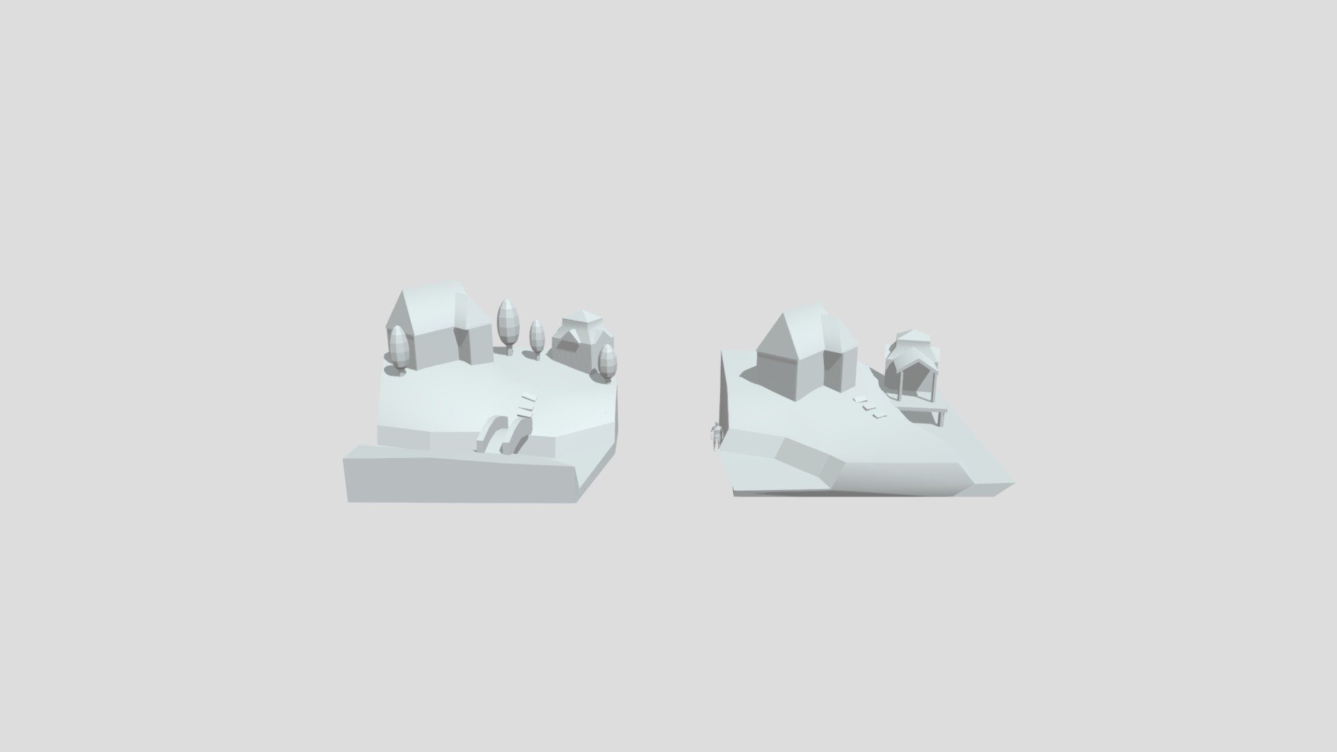 2_Blockouts - 3D model by Gevyka [18a6734] - Sketchfab