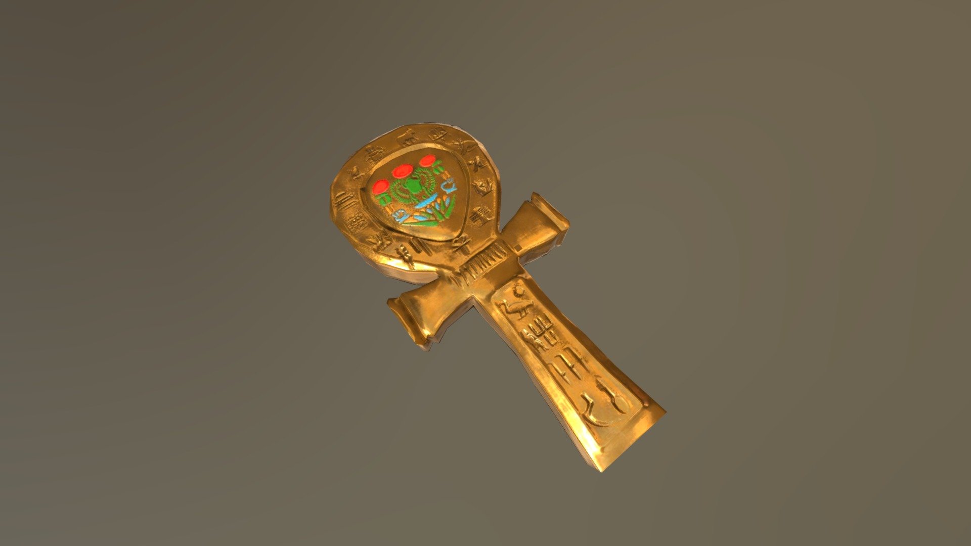 Restored Ankh - 3D model by therealharrisonw [18a88f2] - Sketchfab
