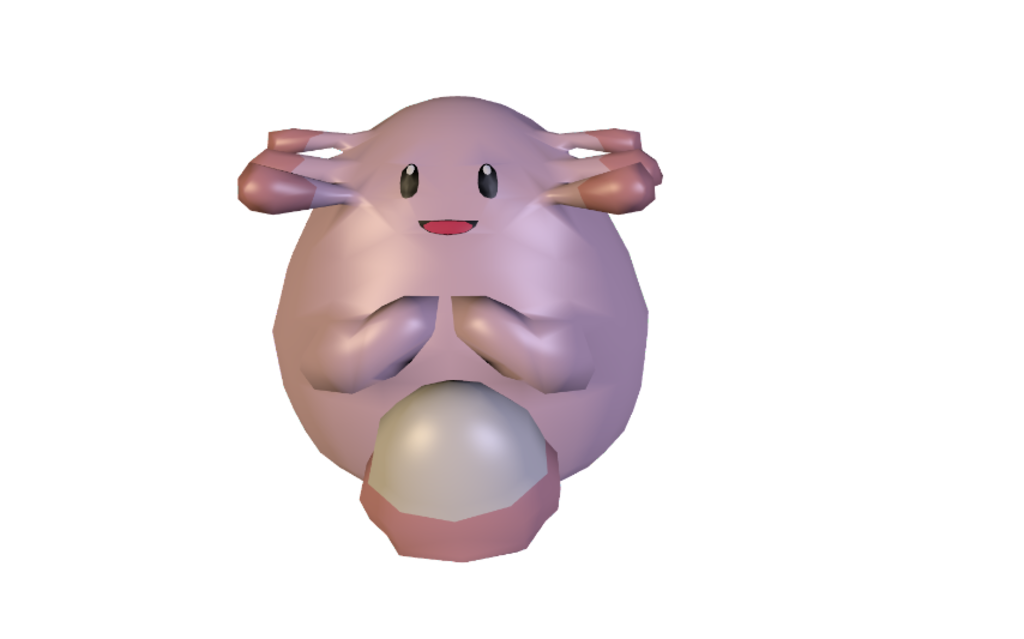 Chansey - 3D model by dripx7 [18a9342] - Sketchfab