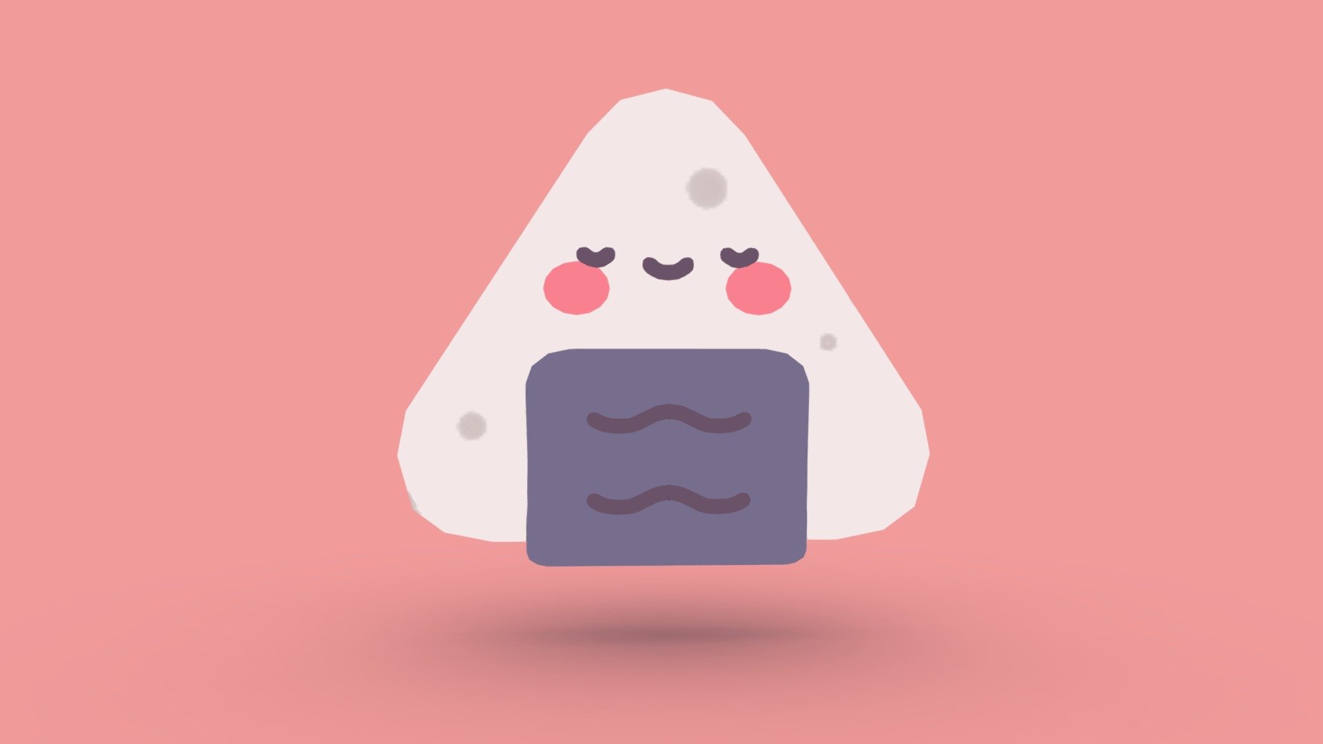 Stylized Onigiri - 3D model by Dio (@DoubleDio) [18a9476] - Sketchfab