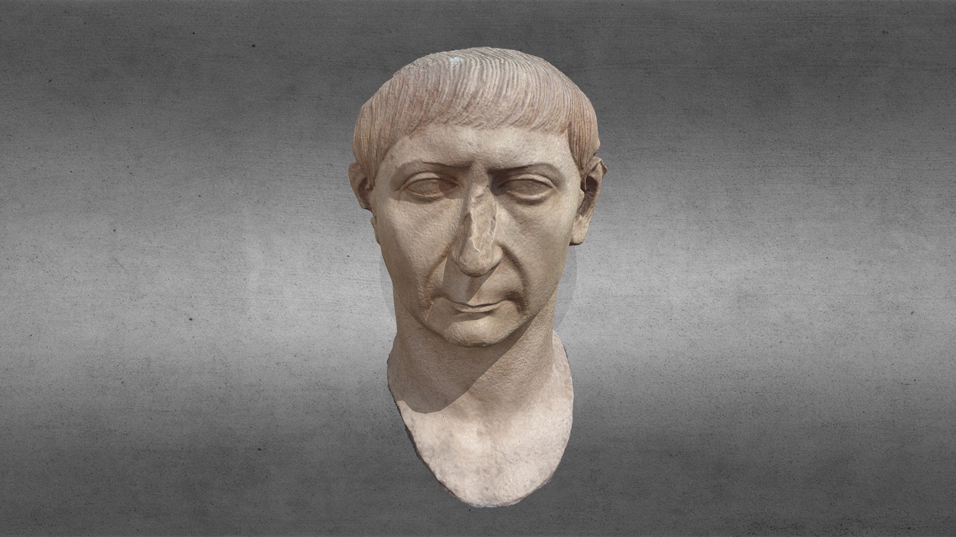 Bust of Trajan - 3D model by newtonribeiromachado [18a9a27] - Sketchfab