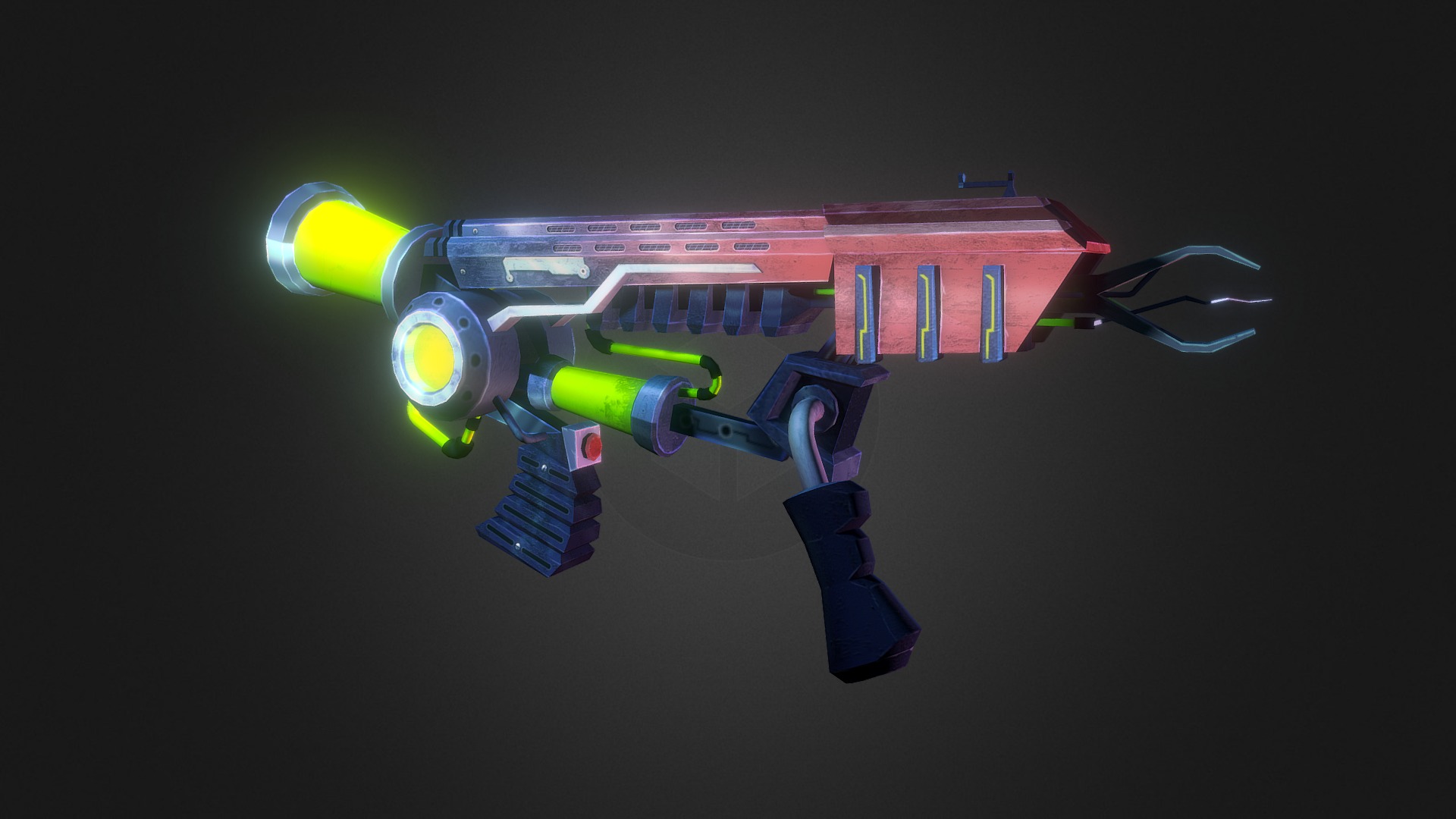 Gun_3D - 3D model by carlito69 (charles coureau) (@carlito69) [18a9bf0 ...