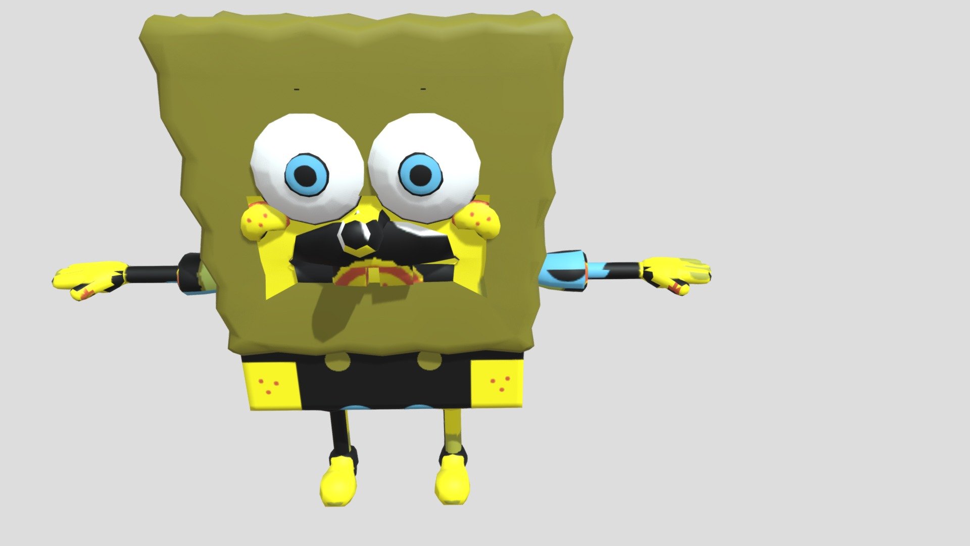 tscp spongebob doing the gangnam style dance - Download Free 3D model ...
