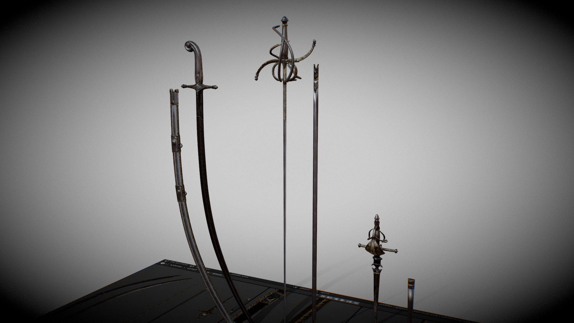 Swords For Ray II Demo - Download Free 3D model by ChamberSu1996 ...