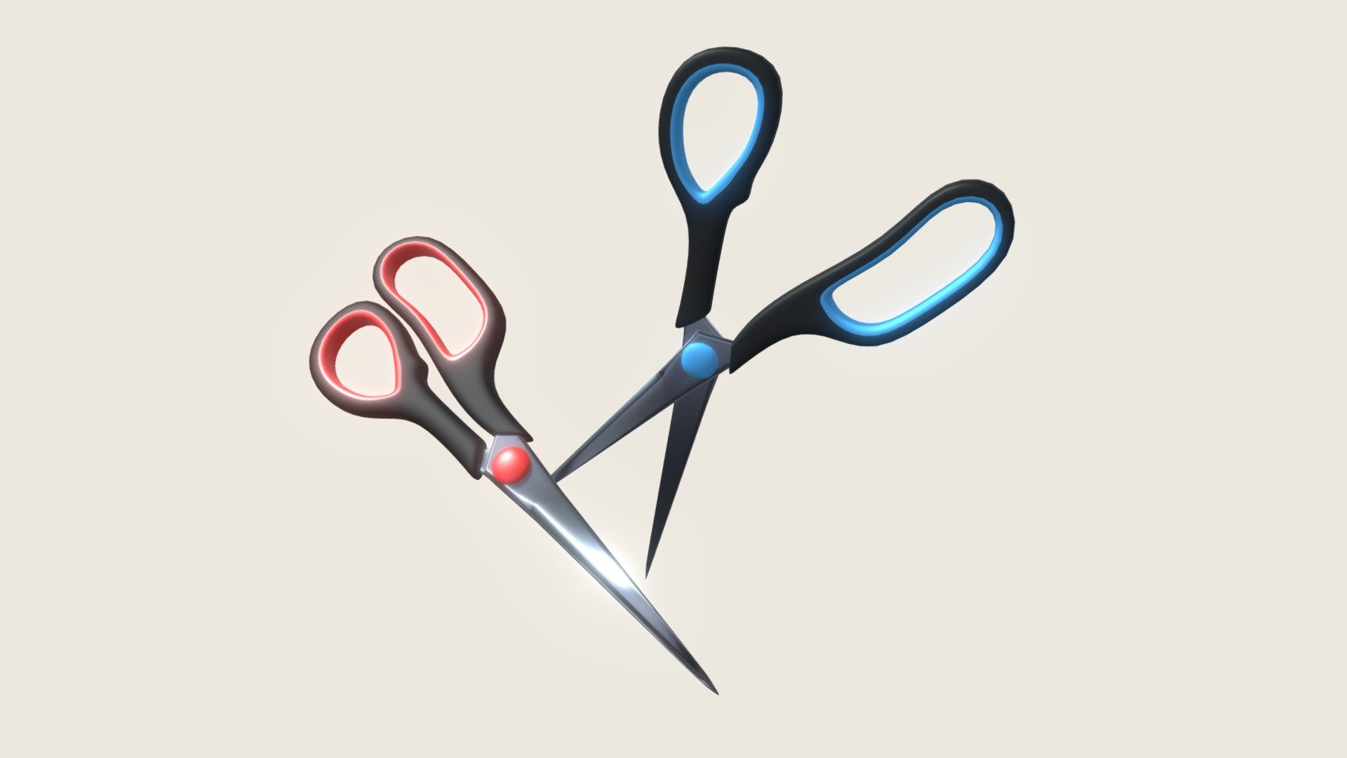 Scissors - Download Free 3D model by Citron Vert (@citron.vert ...