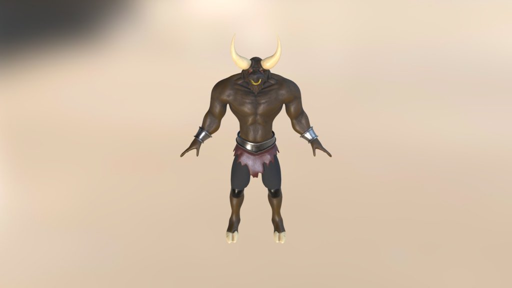 Minotaur - 3D model by vicguz [18aba62] - Sketchfab