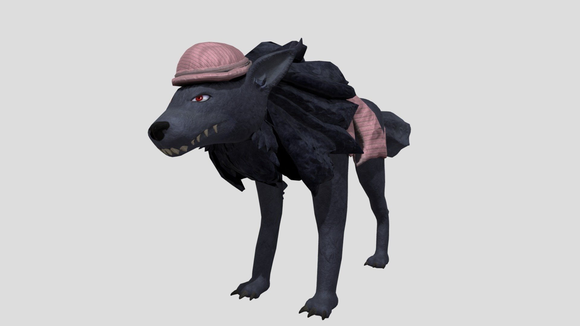 Grandma Wolf - 3D model by cinnabun [18abe43] - Sketchfab