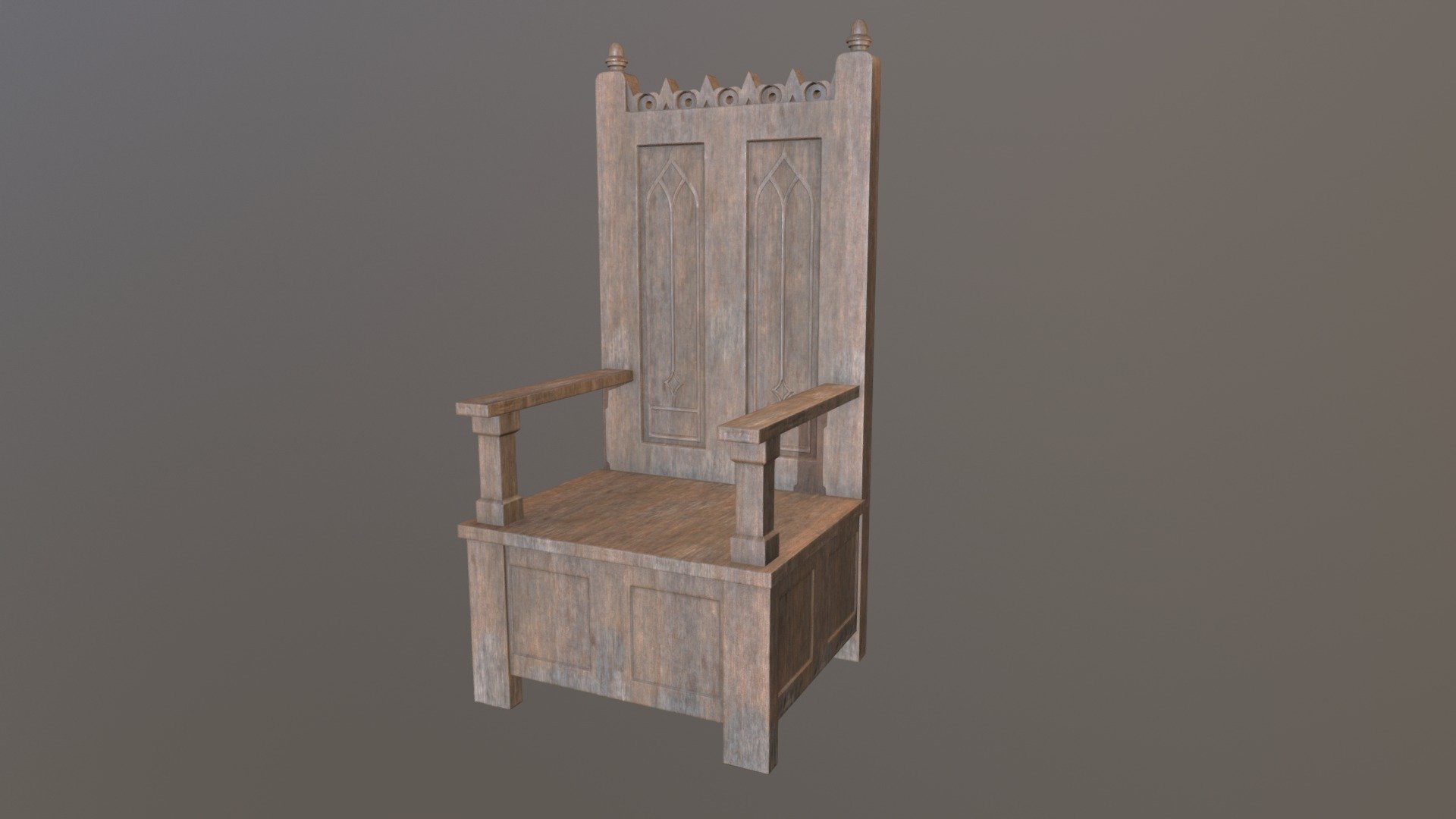 Royal Chair - Centrepiece - 3D model by davidbullock3d [18acbfe ...