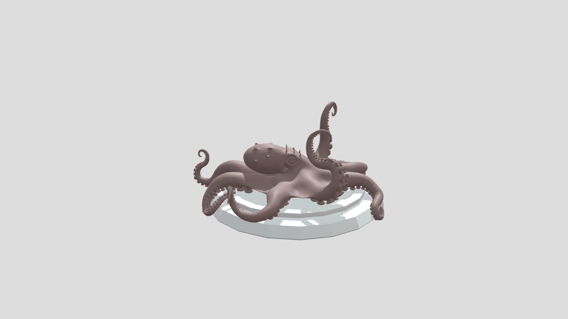 Octopus - Download Free 3D model by IACG [18ad95e] - Sketchfab