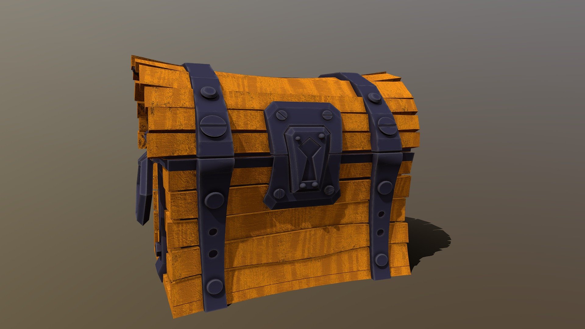 Wood Chest Stylized - Download Free 3D model by Alec (Dreams Creator ...