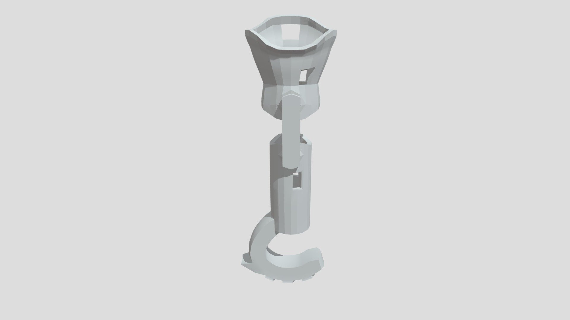 A prosthetic leg model for a cat. - Download Free 3D model by Rohith ...