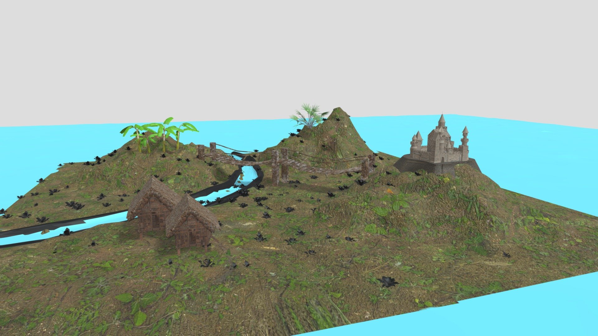 Aziz Island Finel - 3D model by AzizDKIT [18b210d] - Sketchfab