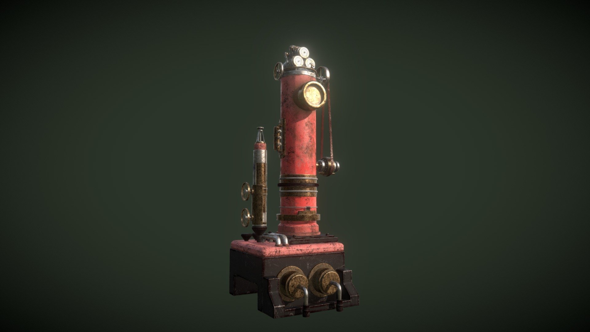 Steam Punk Machine - Download Free 3D model by AS MODELS ...