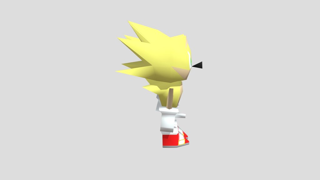 sonic lowpoly - A 3D model collection by vale 3d models low poly ...