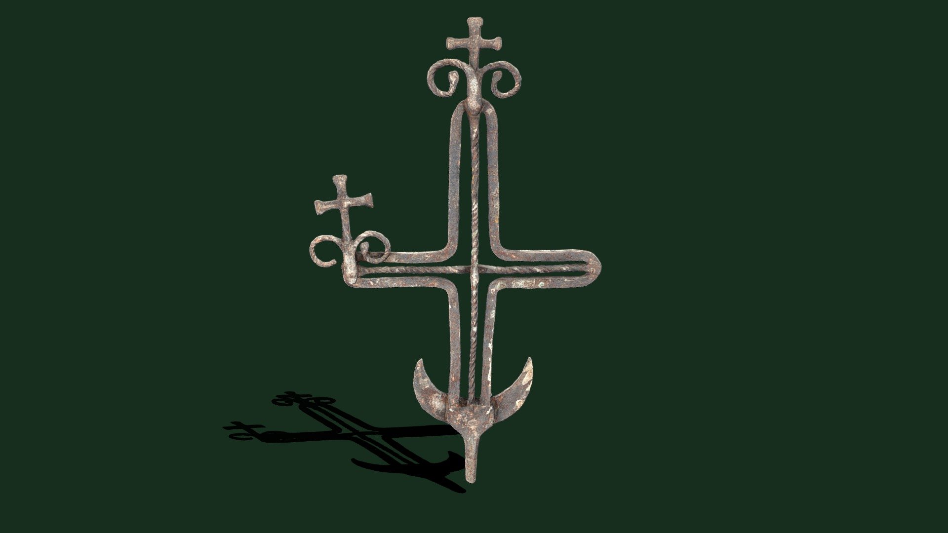 The Narthex Cross. 17th – 18th centuries - 3D model by Center of ...