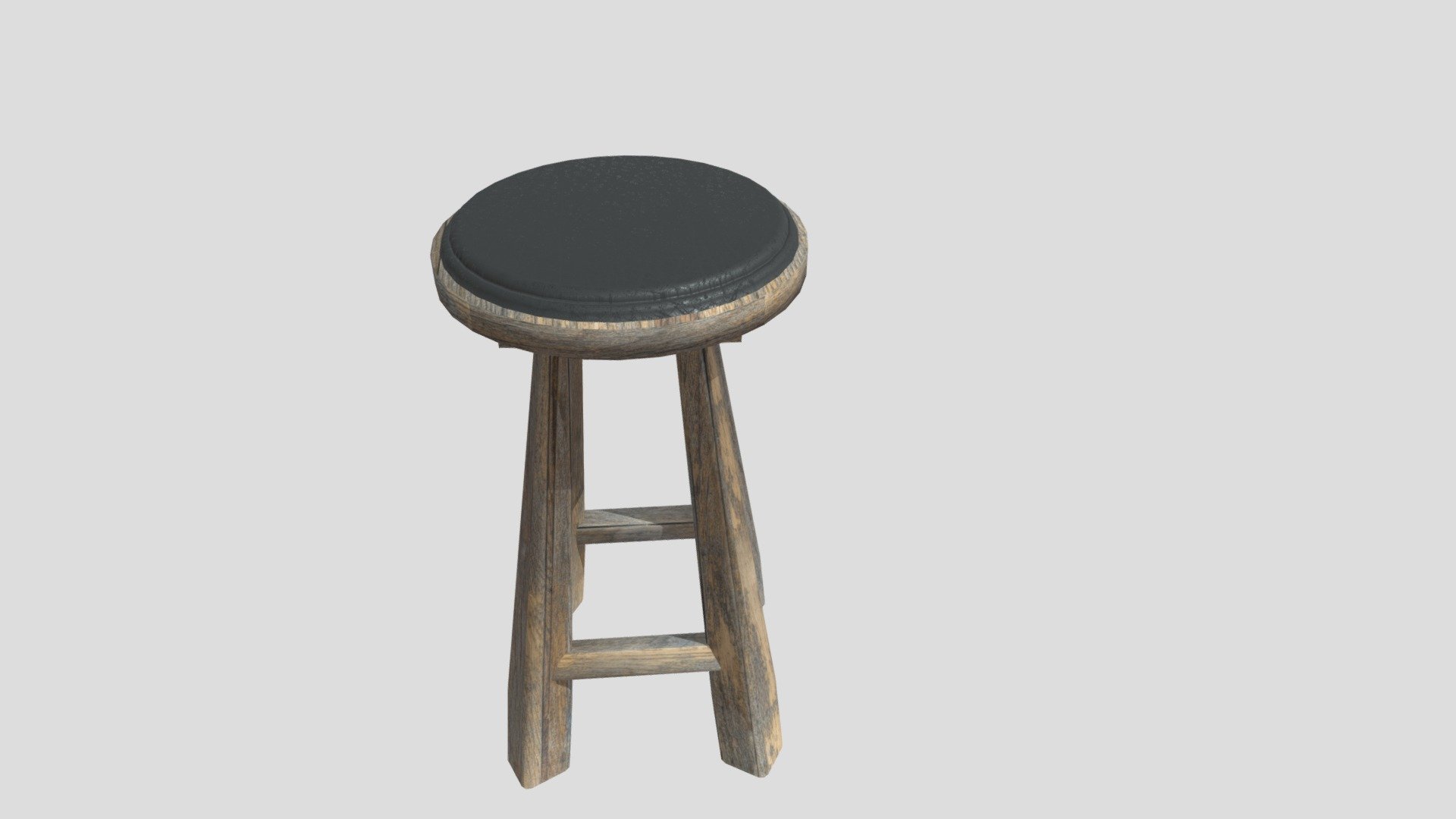 Bar Stool - Download Free 3D model by Gruba [18b60c6] - Sketchfab