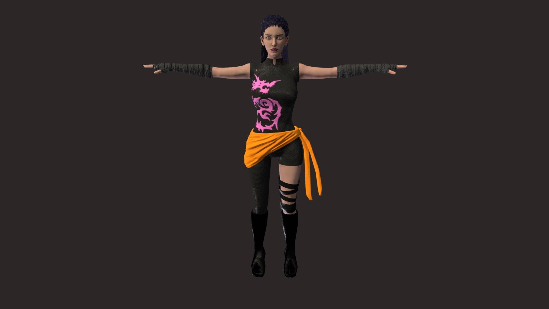Psylock Character OBJ - 3D model by SShane345 [18b63bd] - Sketchfab