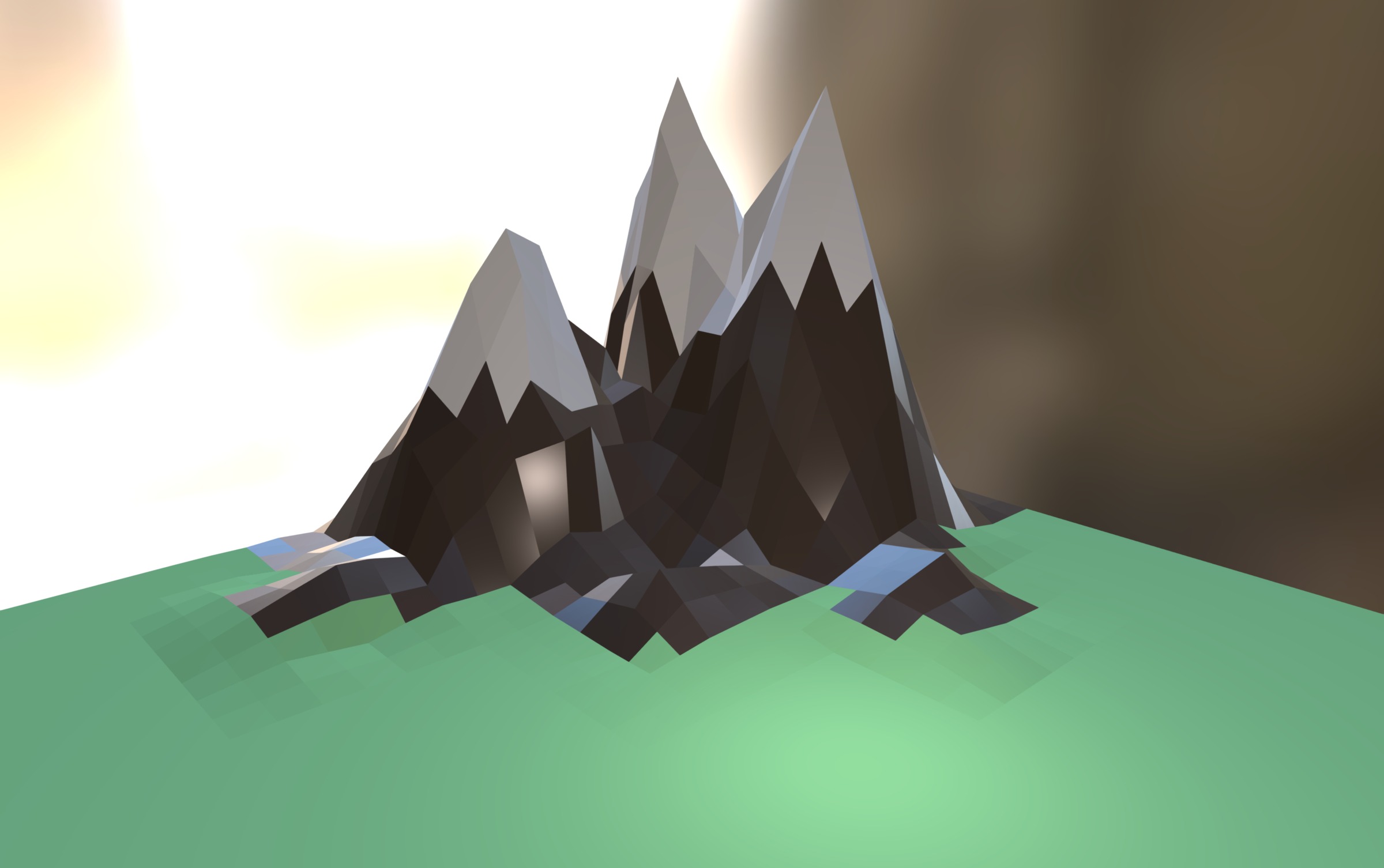 Mountains - 3D model by laurence (@laurenceR) [18b6912] - Sketchfab