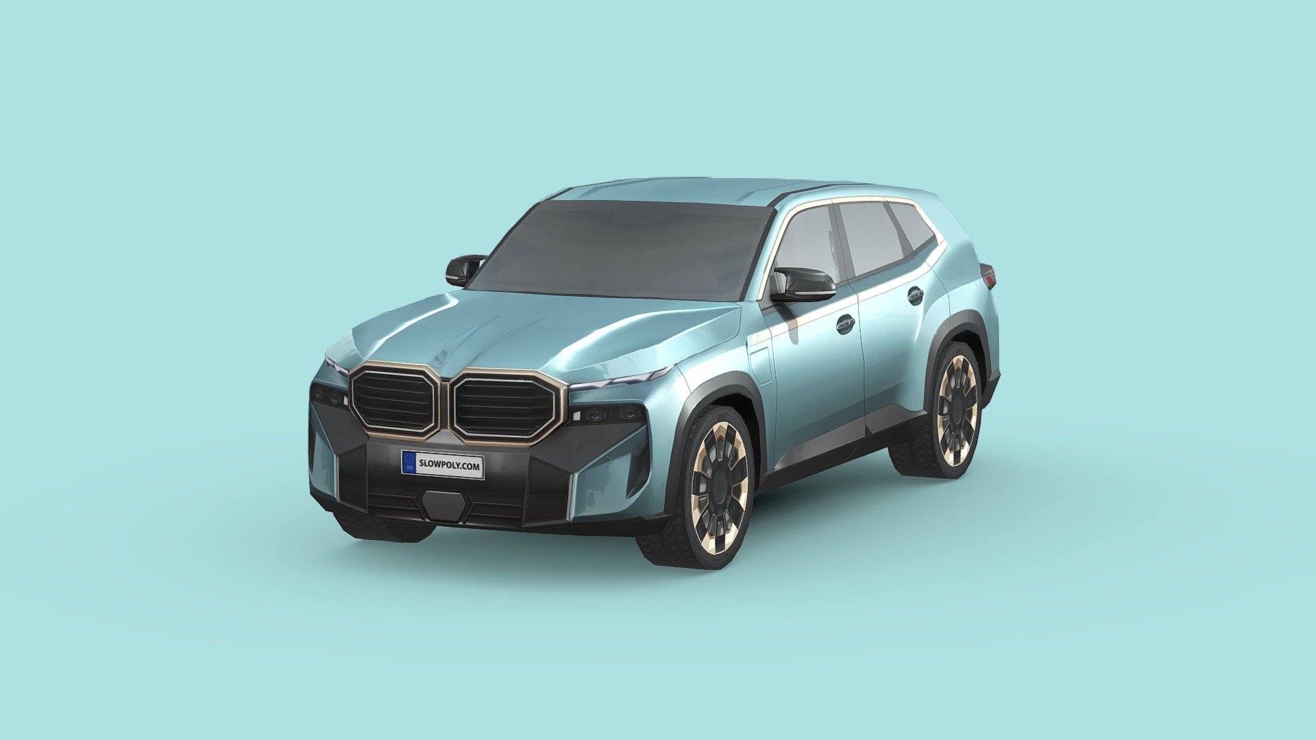 BMW XM - Buy Royalty Free 3D model by slowpoly [18b8613] - Sketchfab Store