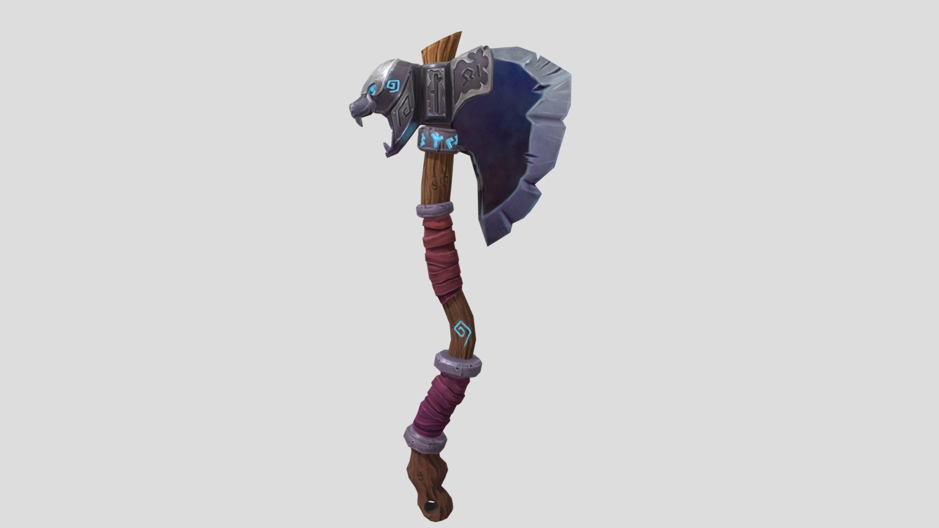 Axe Stylized - 3D model by kutsevaviktoria [18b9664] - Sketchfab