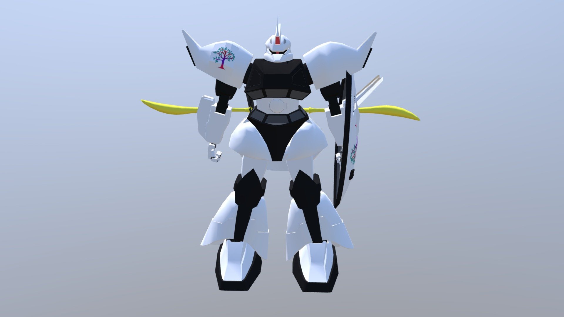 Gelgoog-Custom (WIP) - 3D model by GlockerTheDemon [18b989b] - Sketchfab