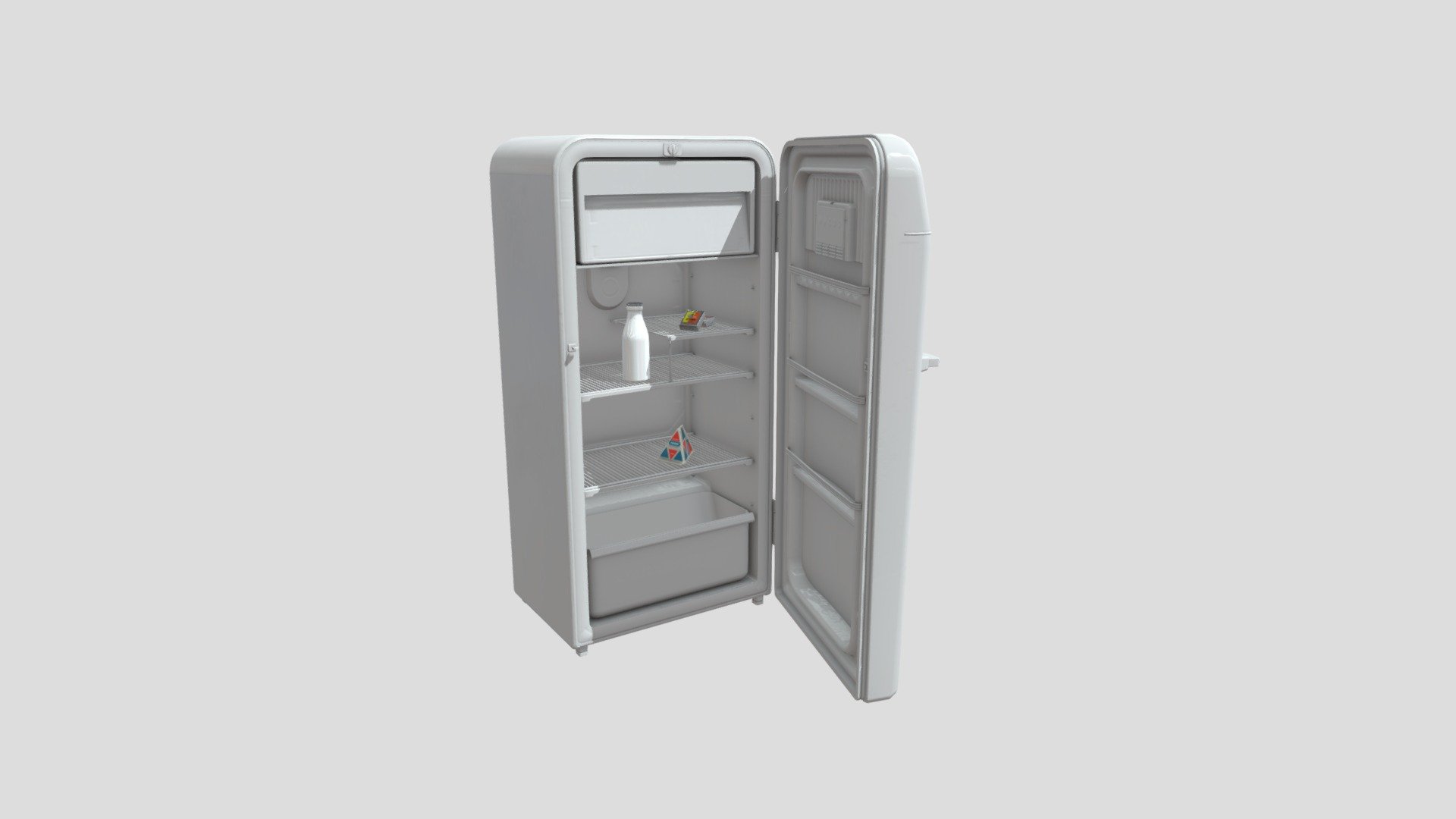 fridge - Download Free 3D model by Dawn (@dawnio) [18bb427] - Sketchfab