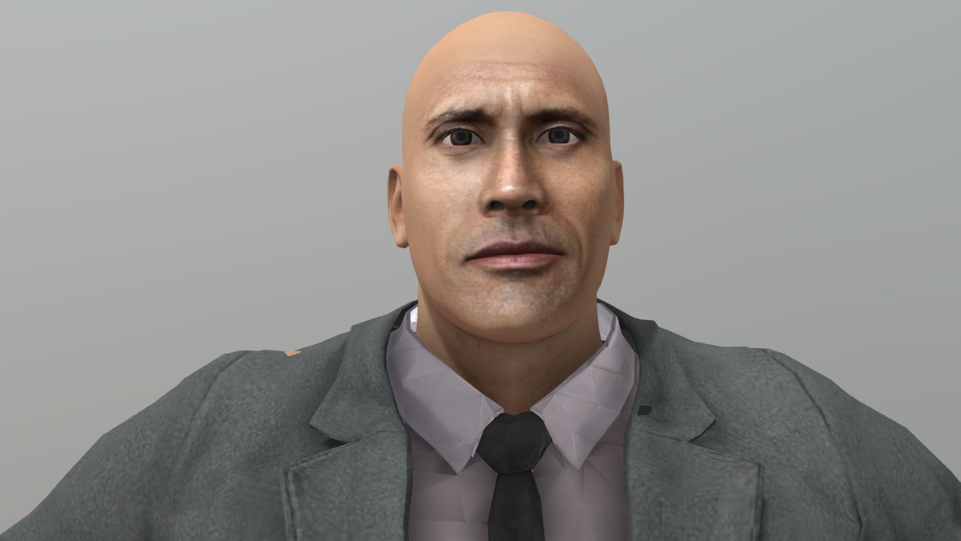 Dwayne Johnson (The Rock) - Download Free 3D model by Alemi3D [18be3ef ...