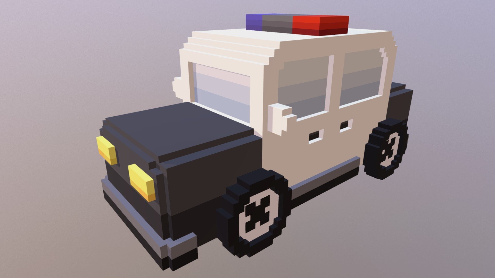 Police Car [By Ball_OnLine] - 3D model by Ball_OnLine (@ballonline ...
