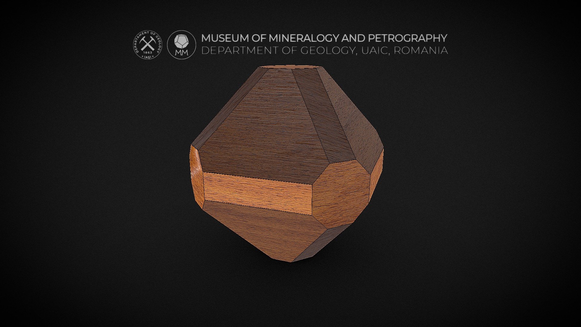 Fig. 121 - Dana sets of wooden crystal models - 3D model by Museum of ...