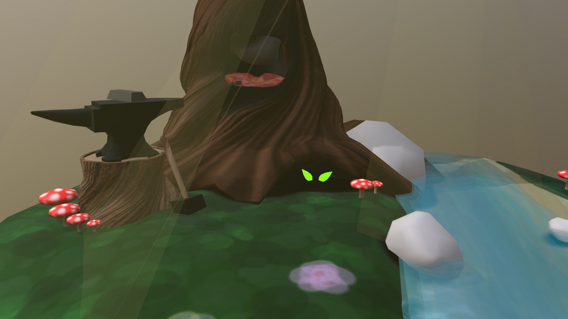 Fantasy Forest Forge - 3D model by portwindyroad [18c404b] - Sketchfab