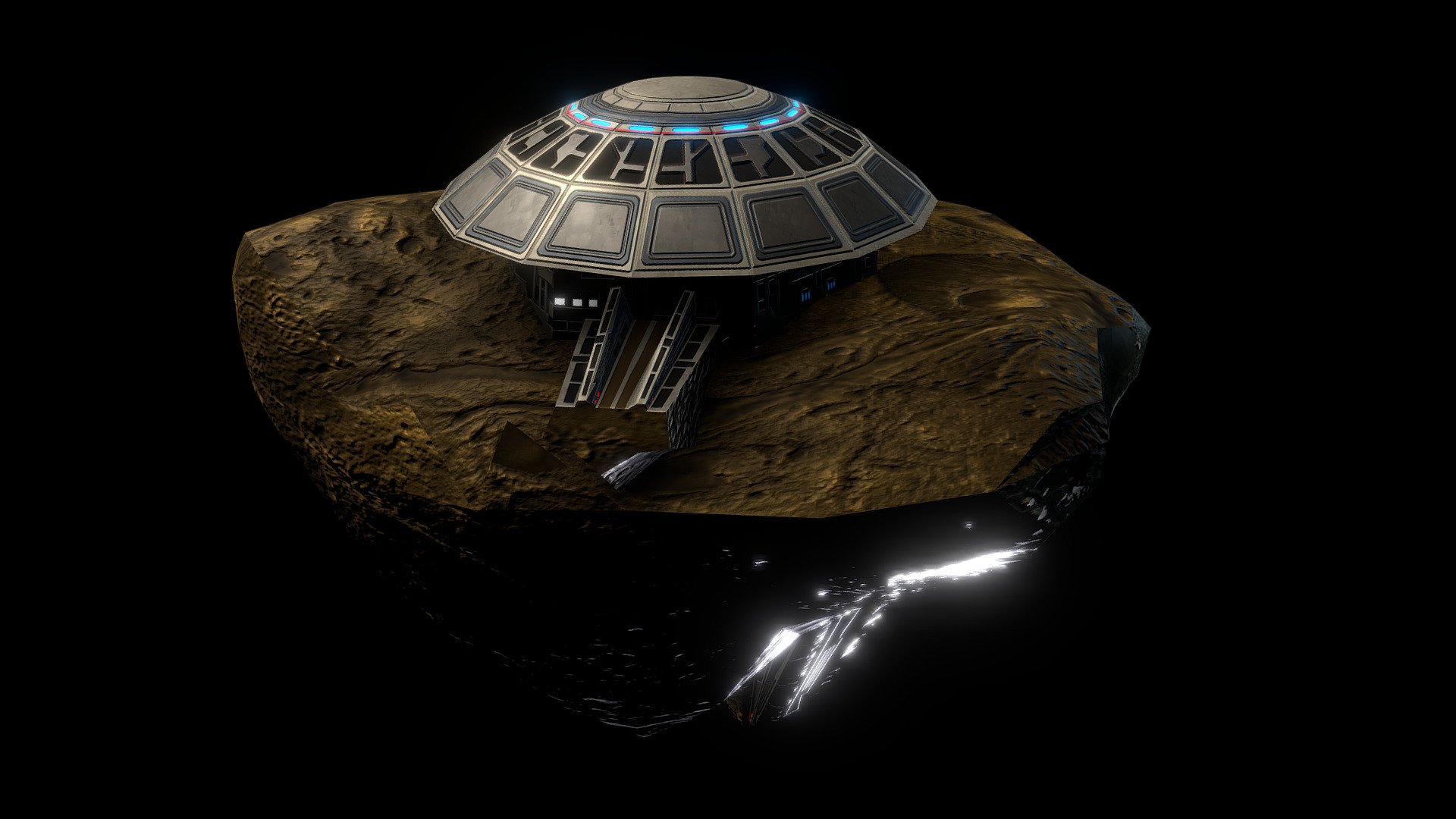Starfleet Outpost 3 - 3D model by Husker2101 (@husker1982) [18c6d11 ...