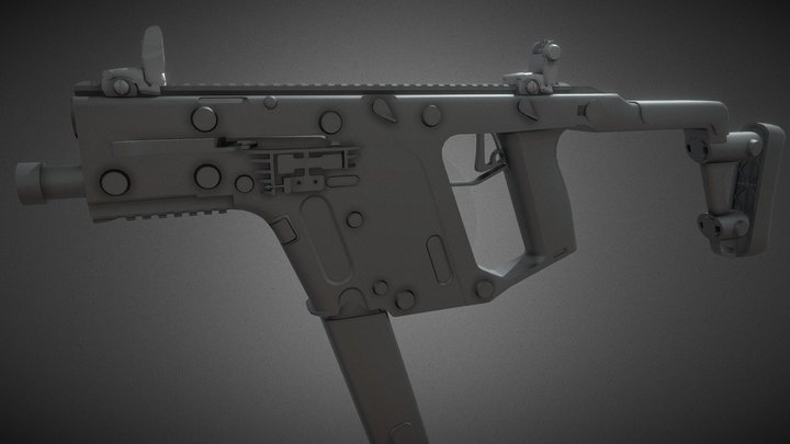 Kriss-vector 3D models - Sketchfab