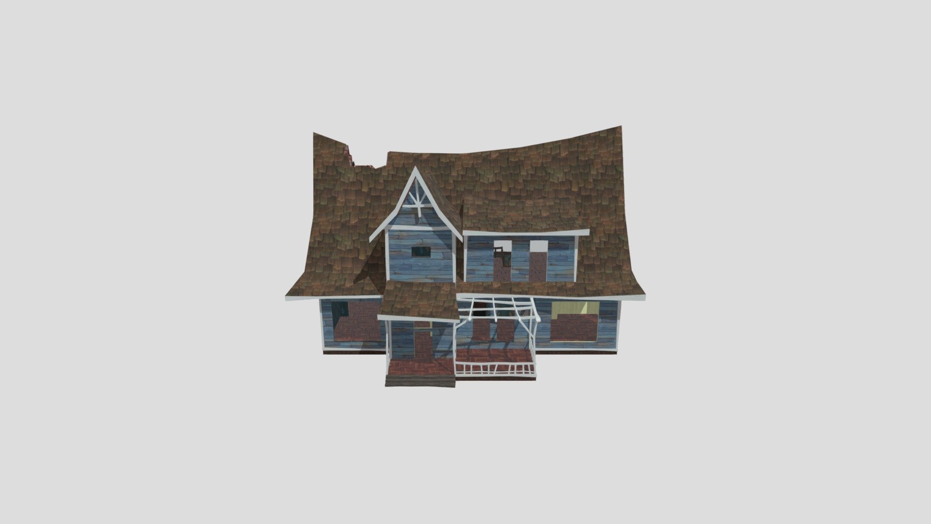 hello-neighbor-act-1-house - 3D model by Ms.Bewwy [18c7daa] - Sketchfab