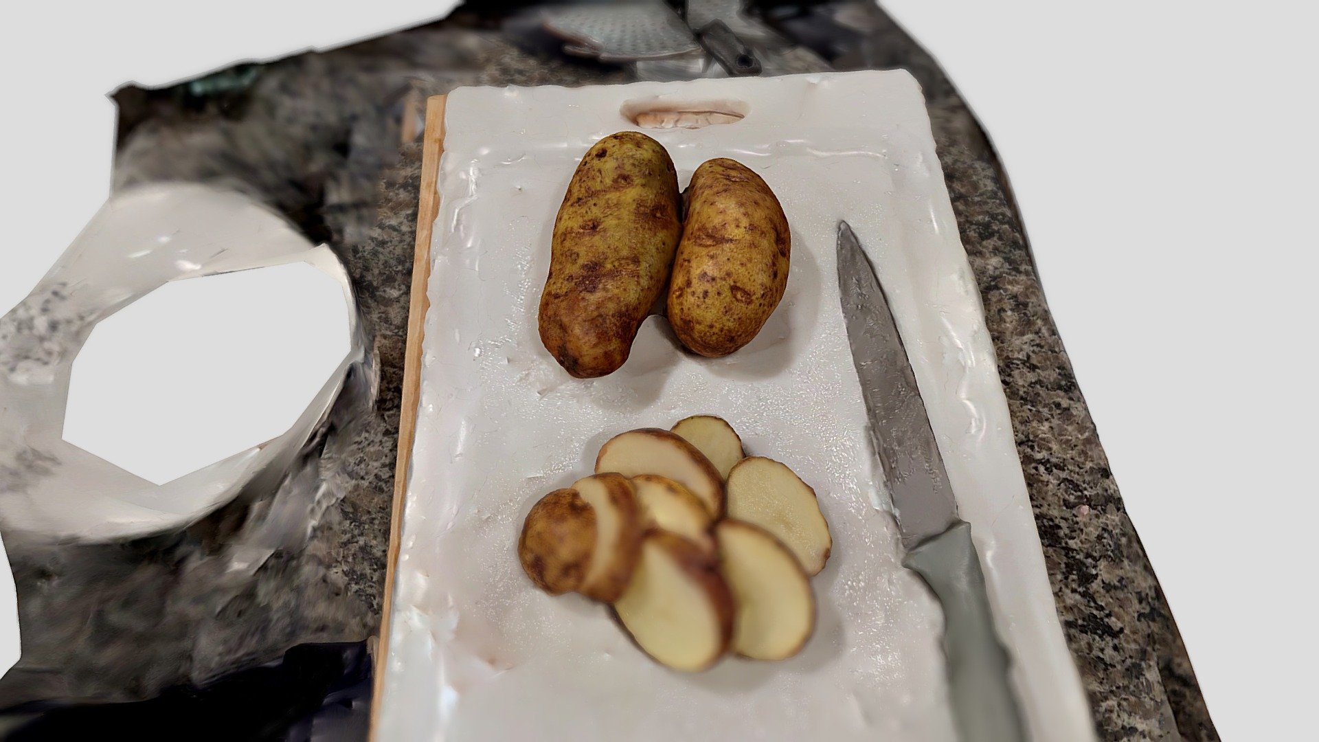 Russet Potato Preparation - Download Free 3D model by stevencmutter ...