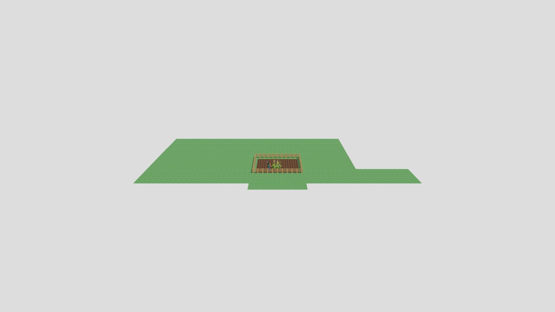 Steve farm - 3D model by lakezin [18c8213] - Sketchfab