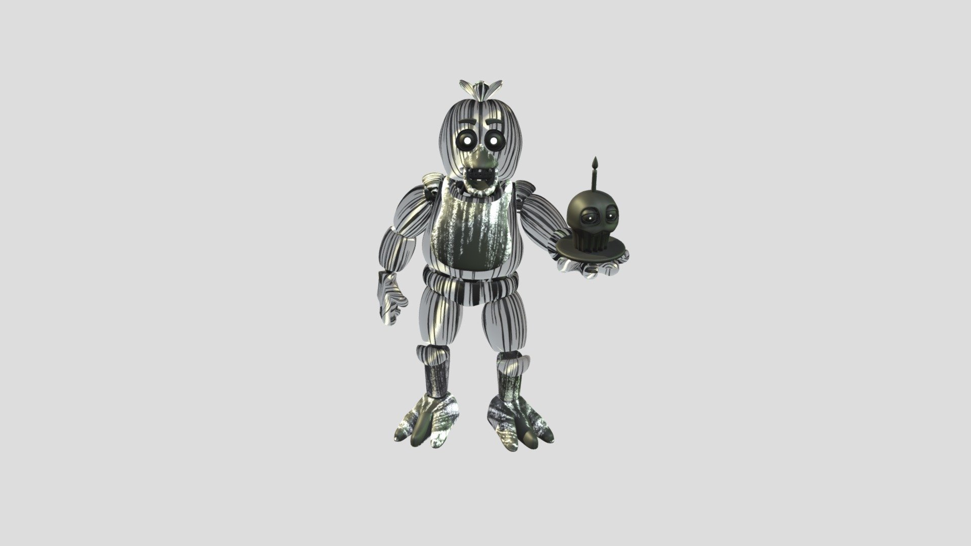 Torres Phantom Chica New - Download Free 3D model by Mr.Woon (@znykpzl) [18c8214] - Sketchfab
