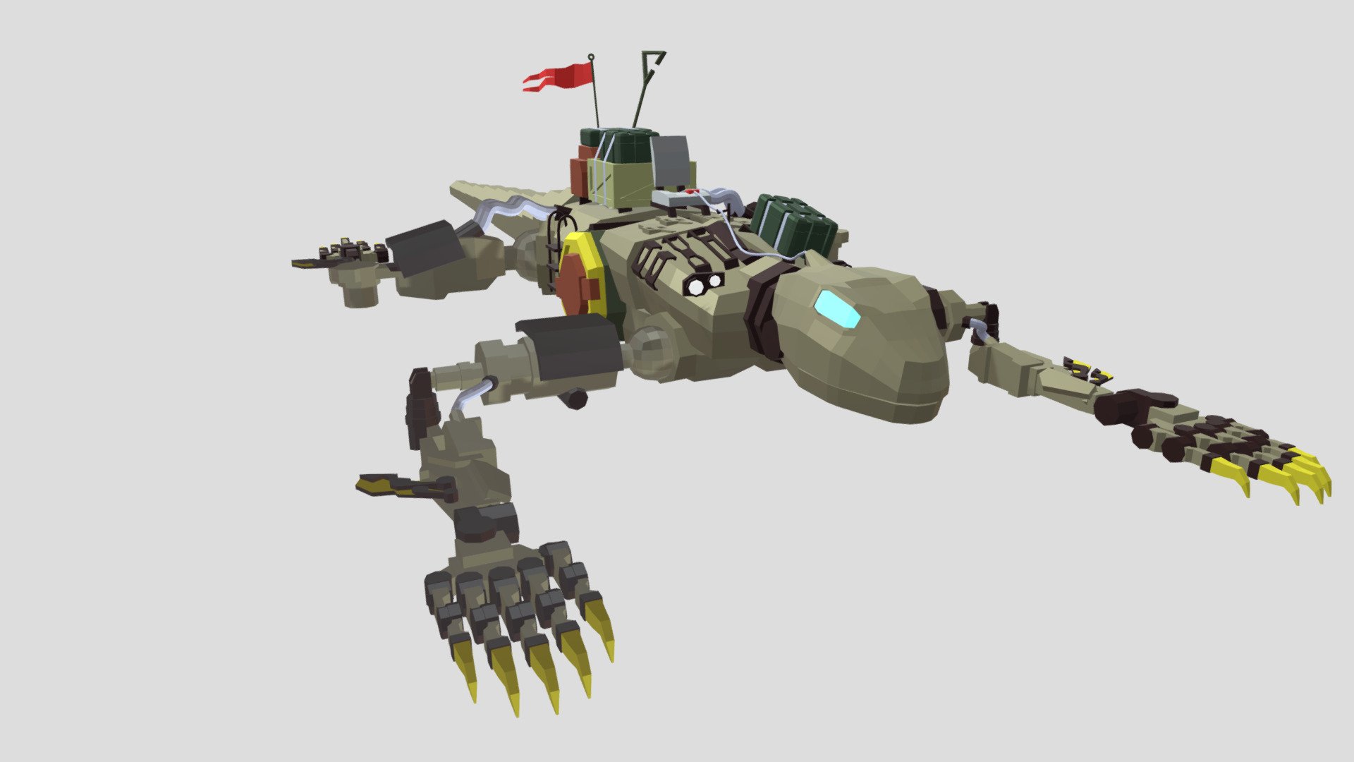 Raptor2 - Download Free 3D model by frostbaby [18c8299] - Sketchfab