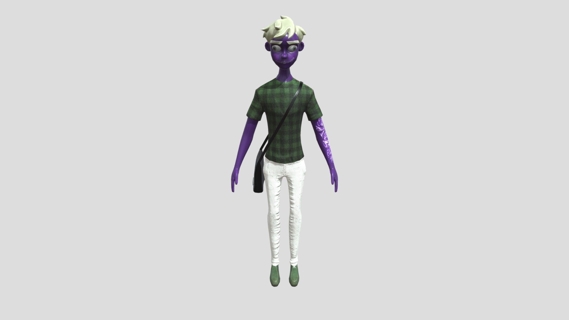 Stylized Character - 3D model by Hassan Adham (@HassanAdham) [18c9f71 ...