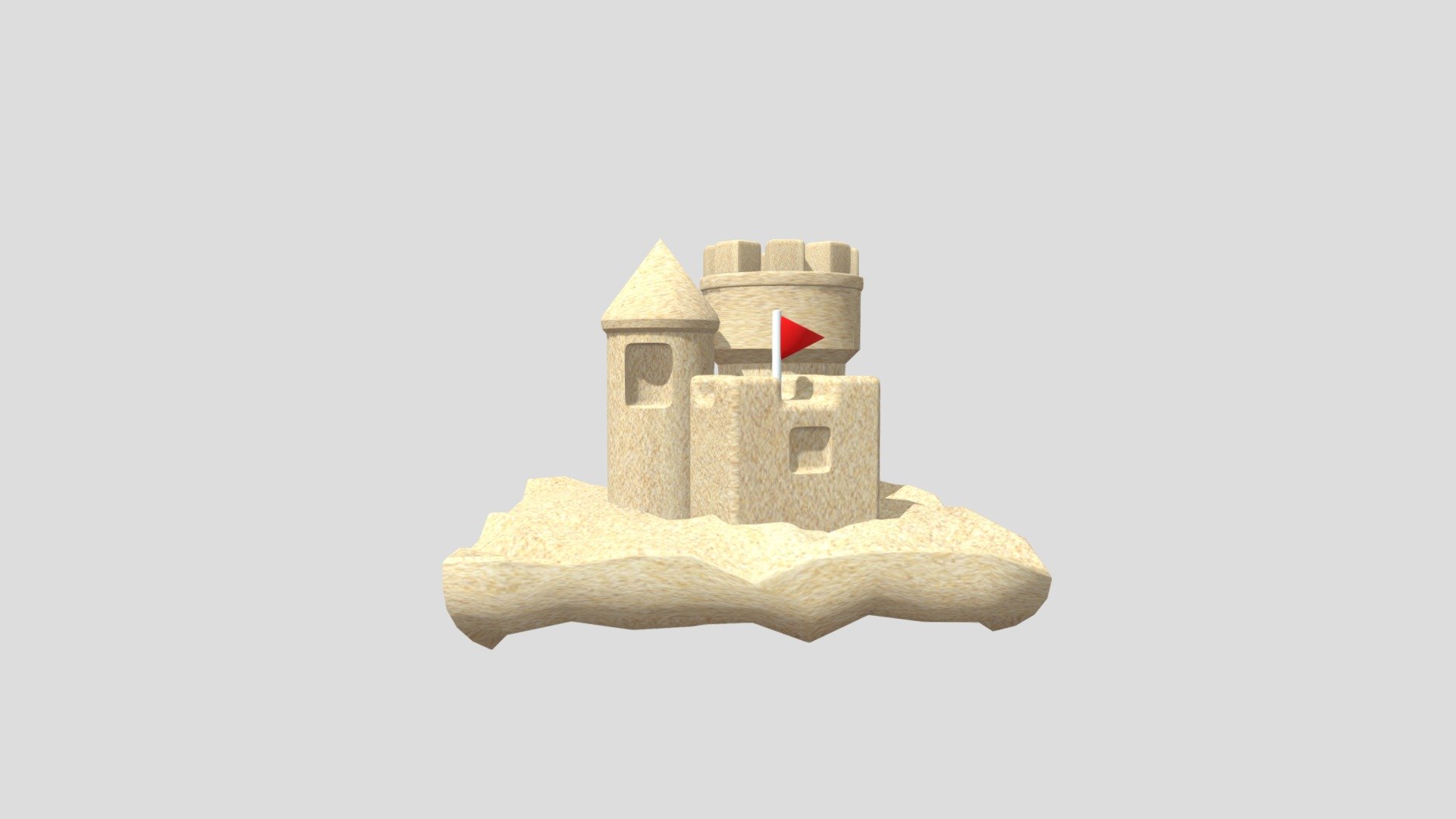 WEEK8_CASTLE - 3D model by rudrapatell [18ca17a] - Sketchfab