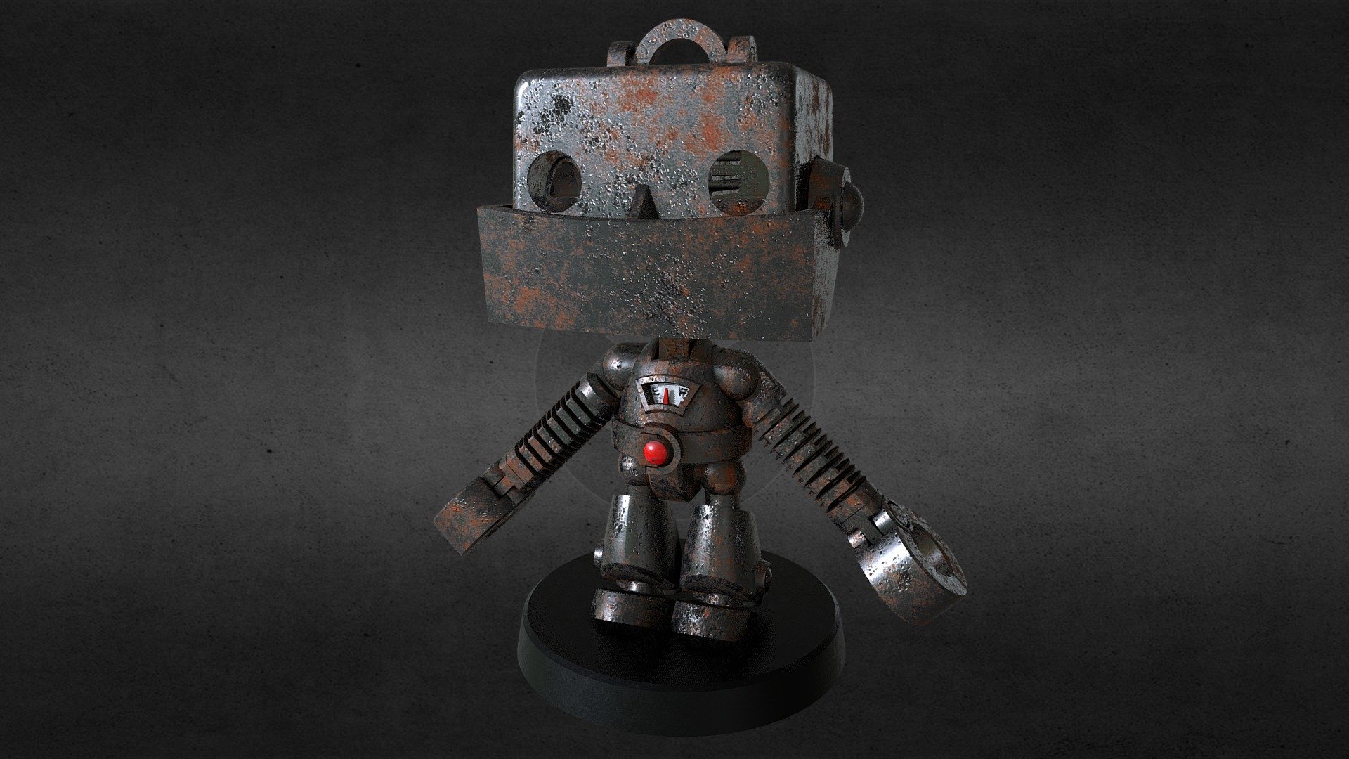 Rusty Symbot - 3D model by welbot [18cd5a7] - Sketchfab