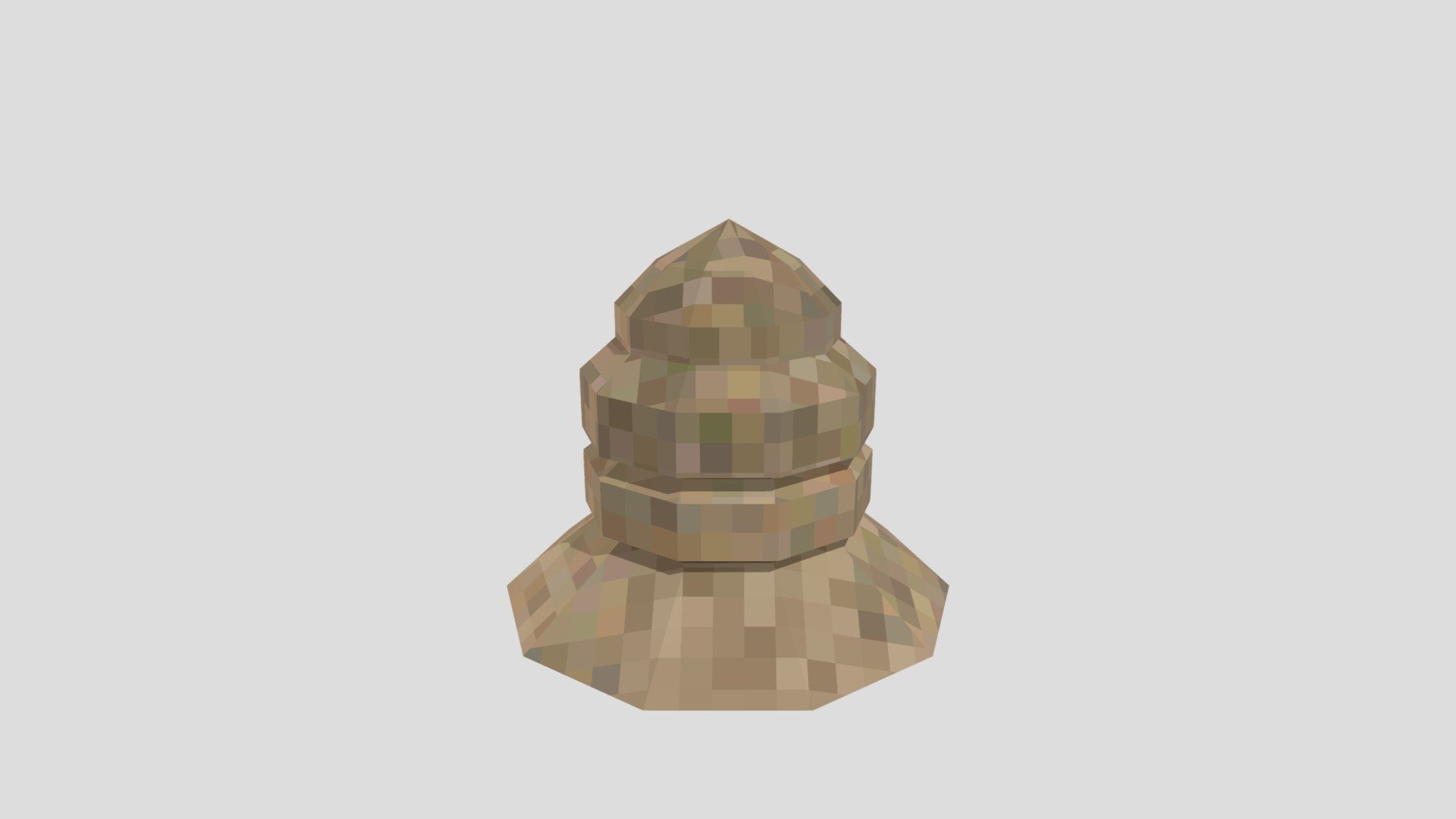 Temple Low Poly - 3D model by Creepro7 [18ce962] - Sketchfab