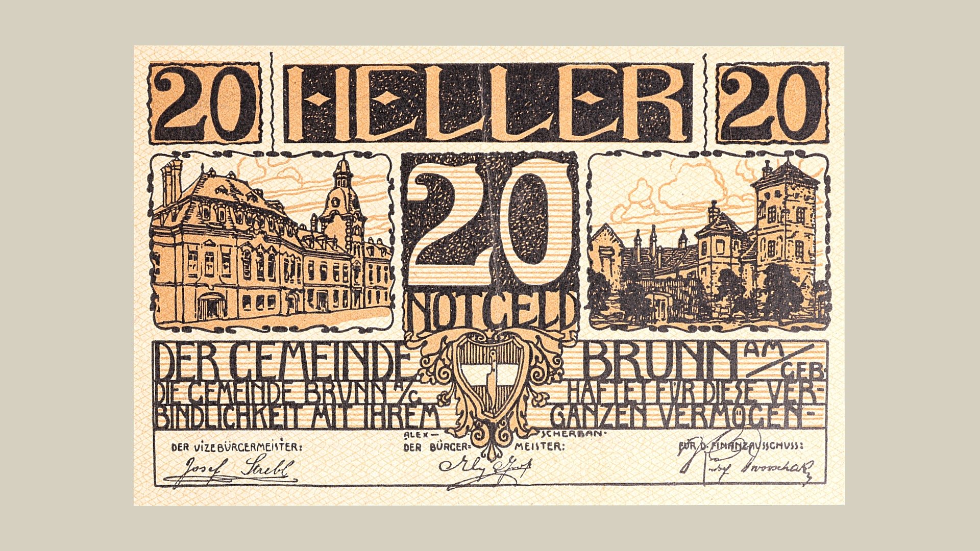 Notgeld Brunn am Gebirge - 3D model by noe-3d.at (@www.noe-3d.at ...