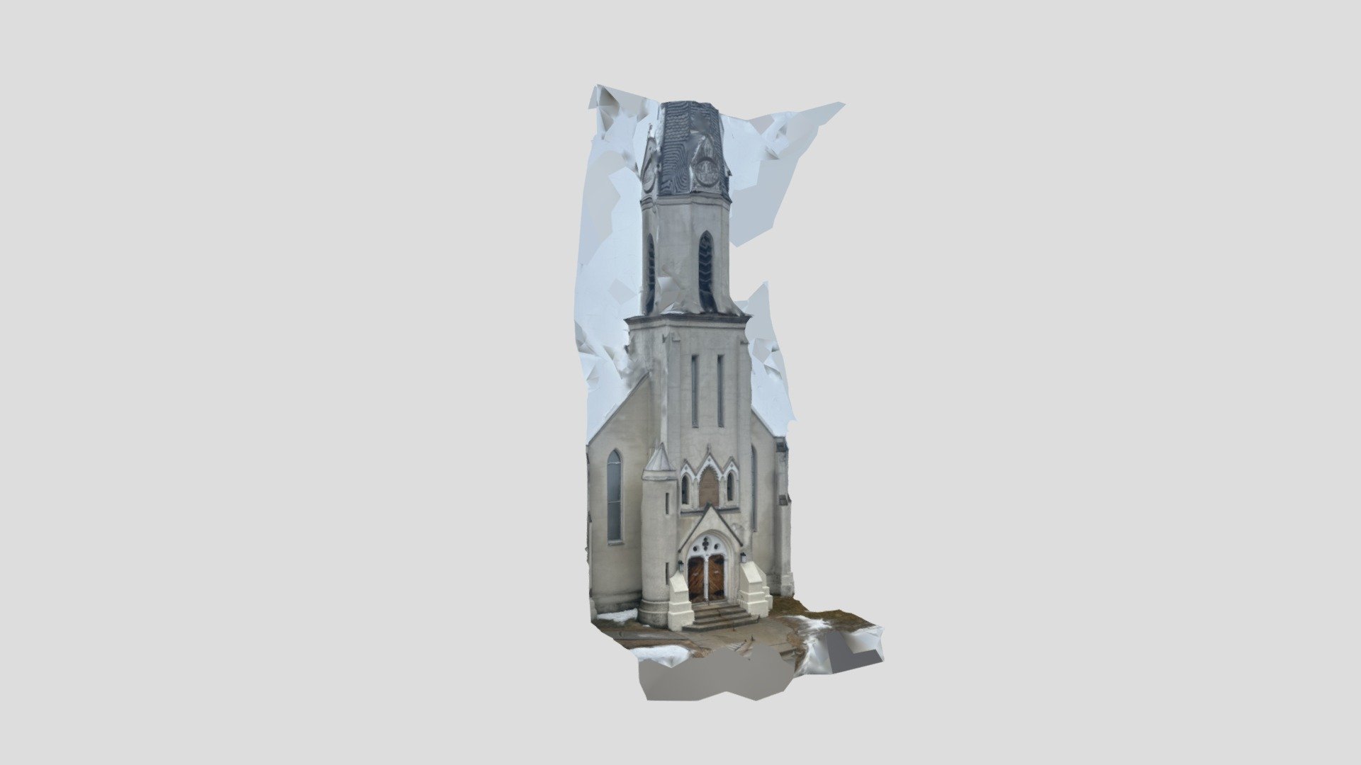 Christian Baptist Church, Newmarket - Download Free 3D model by ...